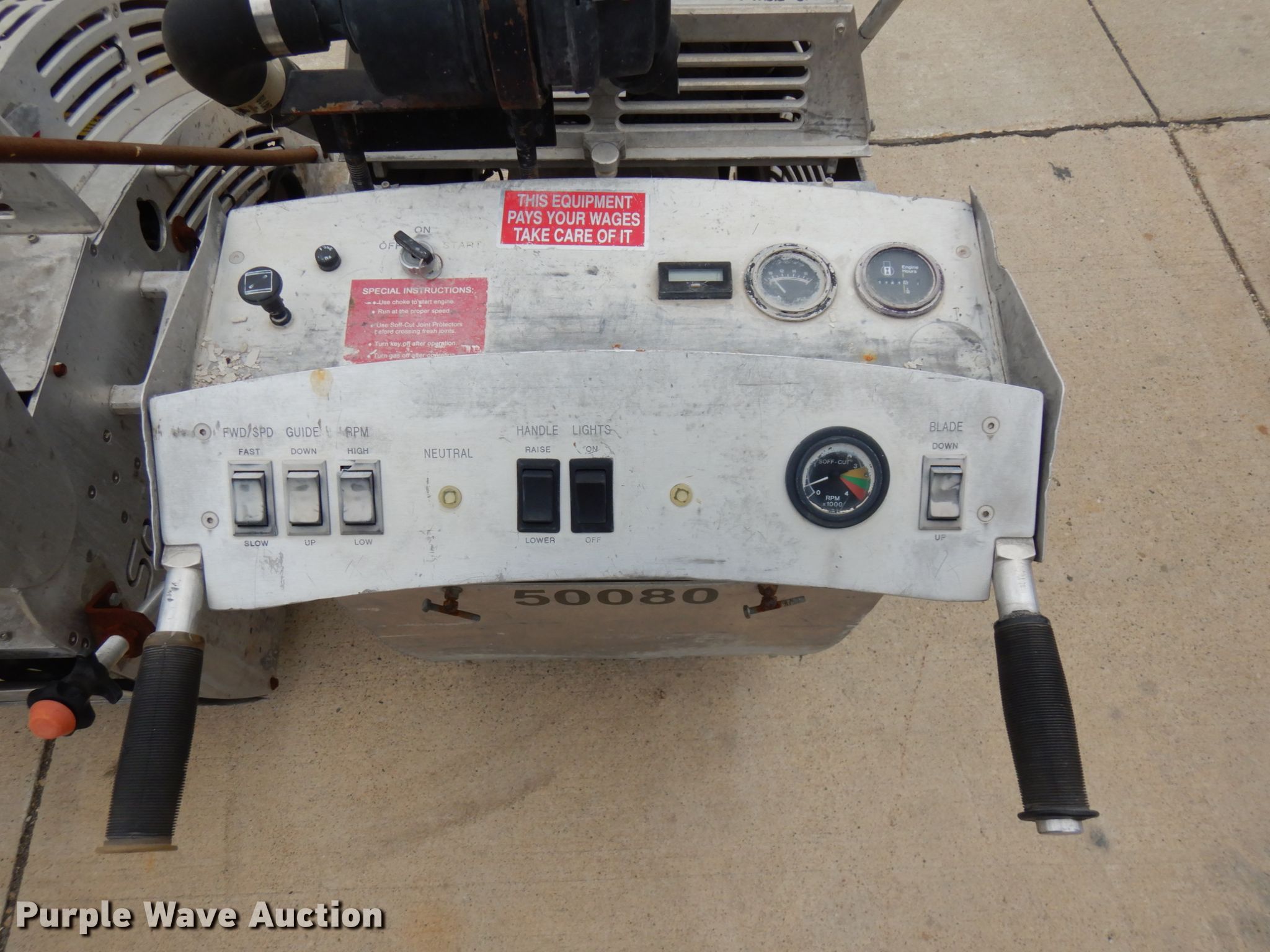 (2) Husqvarna Soff-Cut G2000 concrete saws in New Hampton, IA | Item ...