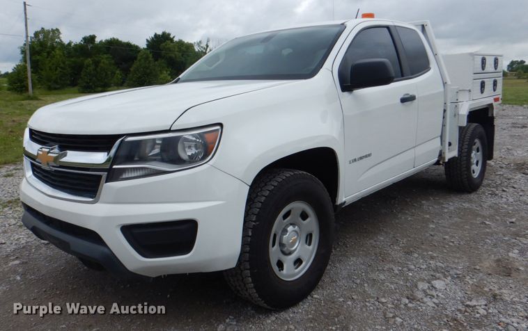 2016 Chevrolet Colorado Ext. Cab flatbed pickup truck in Collinsville ...