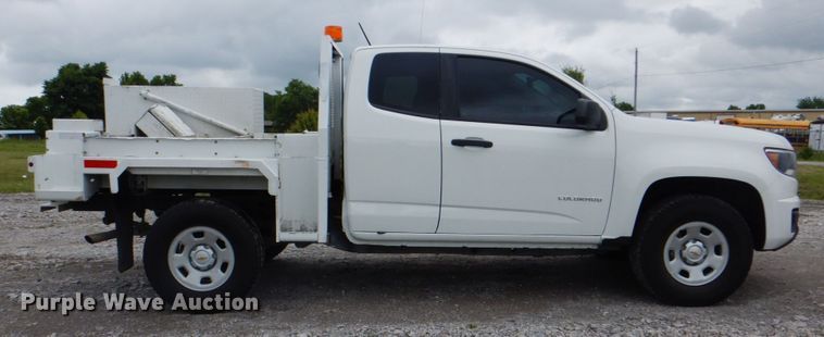 2016 Chevrolet Colorado Ext. Cab flatbed pickup truck in Collinsville ...
