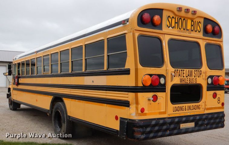1998 GMC Blue Bird school bus in Amsterdam, MO | Item JY9918 sold ...