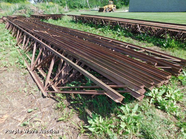 (20) steel truss bar joists in Fort Calhoun, NE | Item HX9331 sold ...