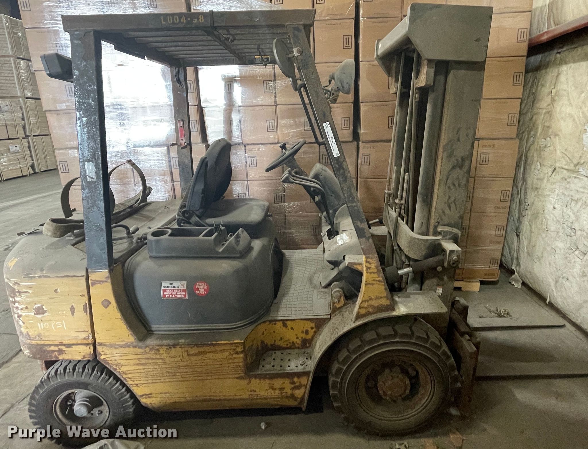 Caterpillar GP25K forklift in Pittsburg, KS | Item IC9407 sold | Purple ...