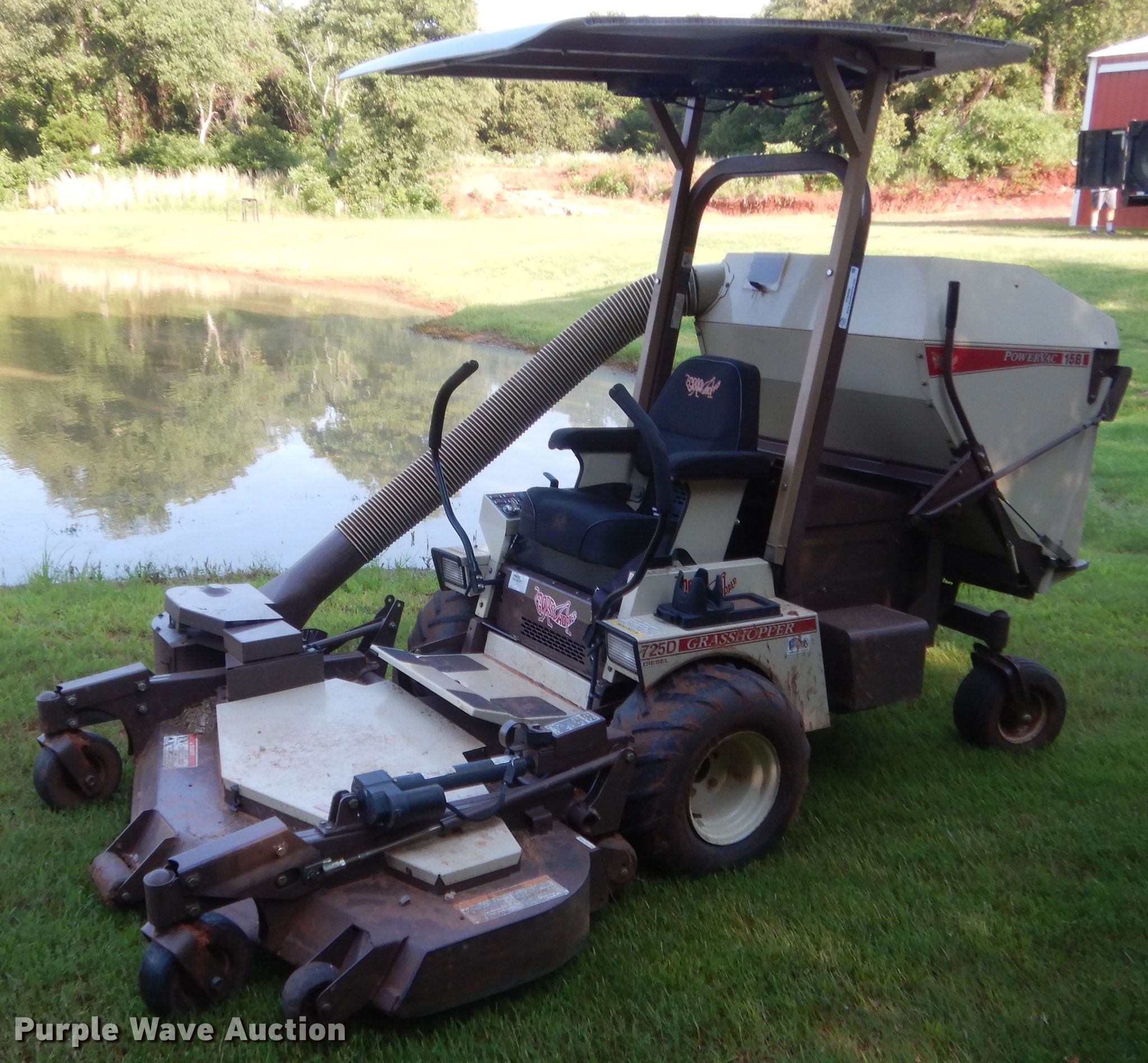 Grasshopper 725D ZTR lawn mower in Jones, OK | Item IT9499 sold ...