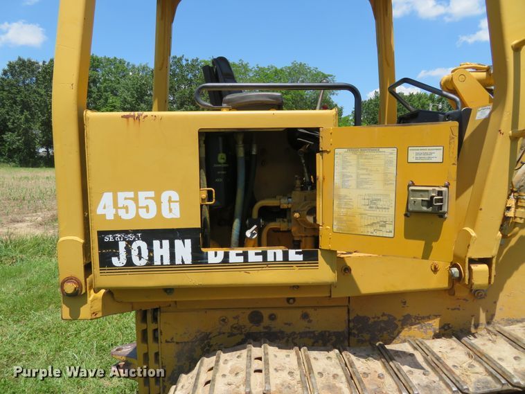 1998 John Deere 455G Series IV track loader in O'Fallon, MO | Item ...