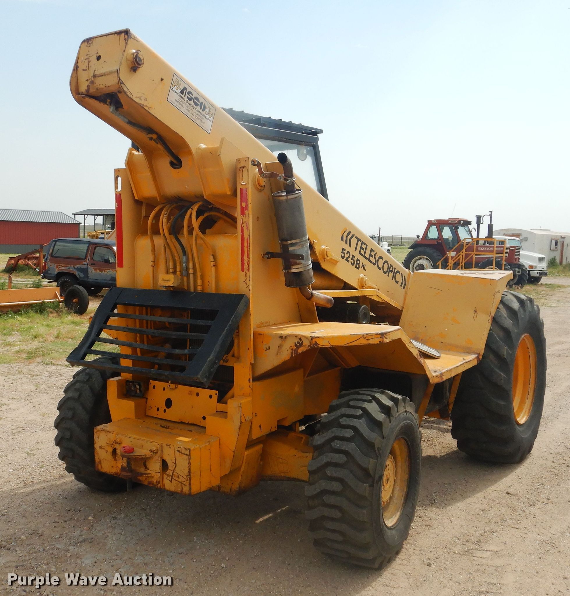 1985 JCB 525B telehandler in Hugoton, KS | Item HI9163 sold | Purple Wave