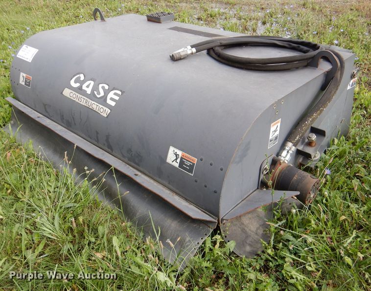 Case 72"W skid steer broom in Basehor, KS | Item DM0111 sold | Purple Wave