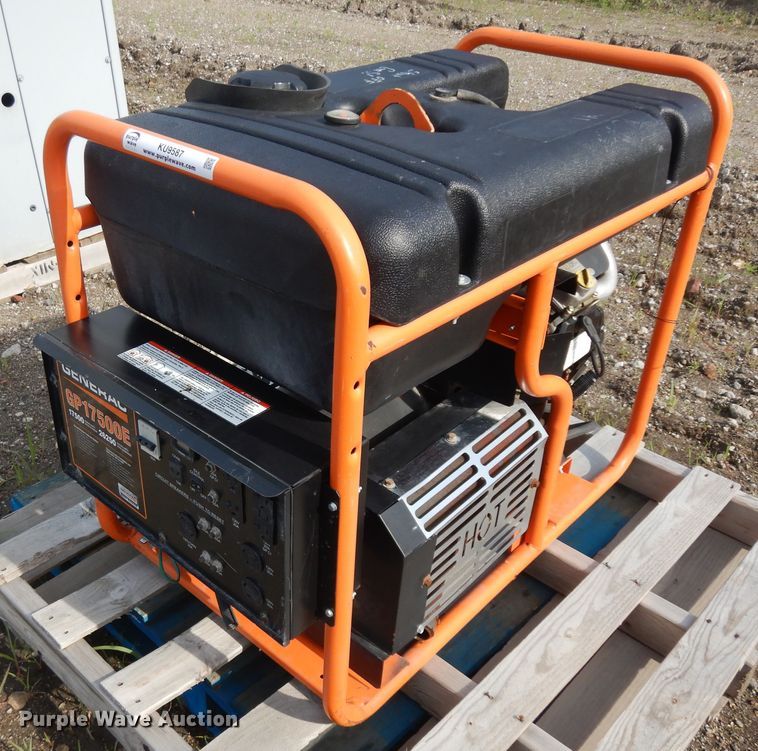 Generac GP17500E generator in Lincoln, NE | Item KU9587 sold | Purple Wave