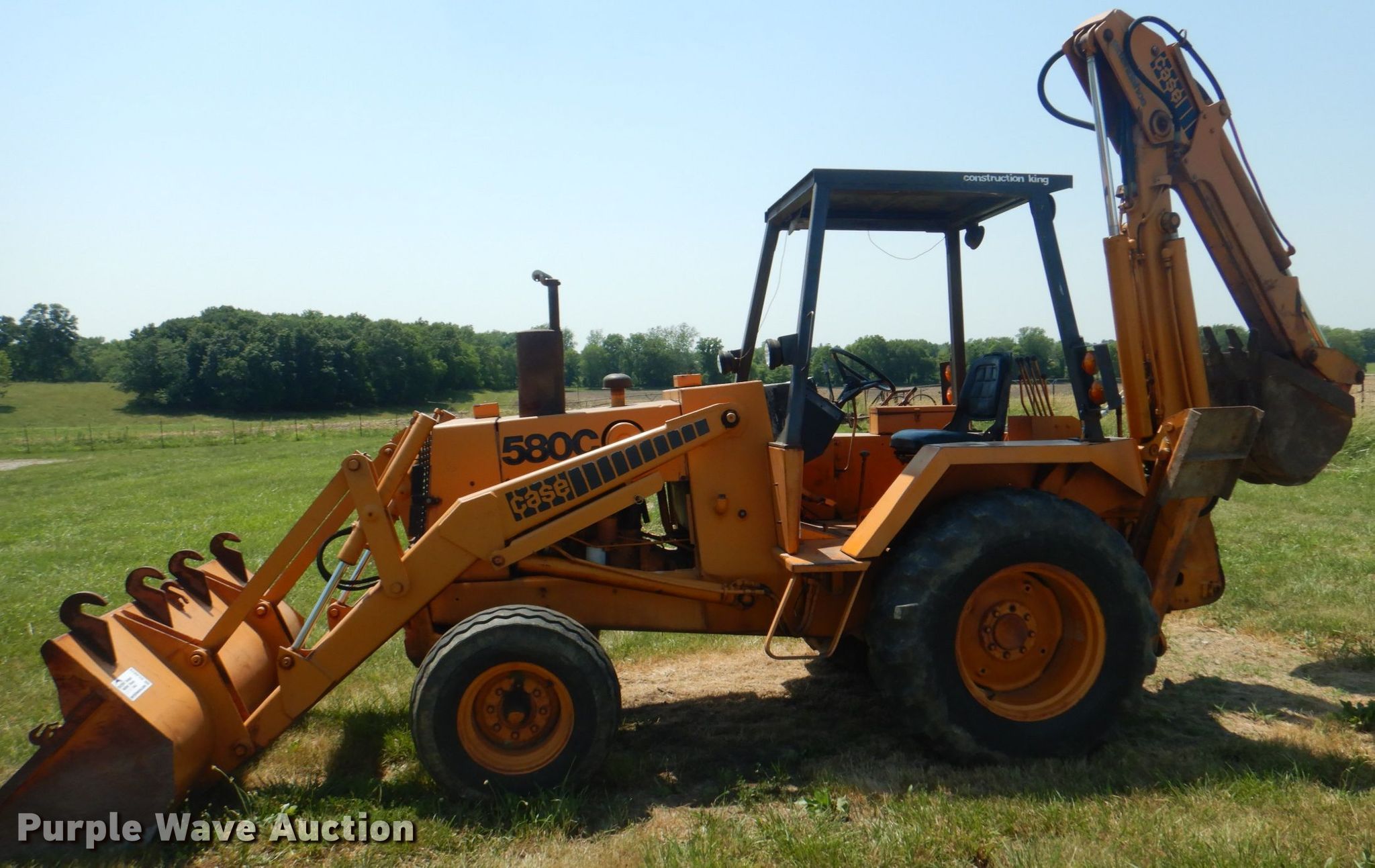 1980 Case 580C backhoe in Garden City, MO | Item DL0075 for sale ...