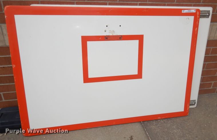 (2) fiberglass backboards in Wamego, KS | Item IW9903 sold | Purple Wave