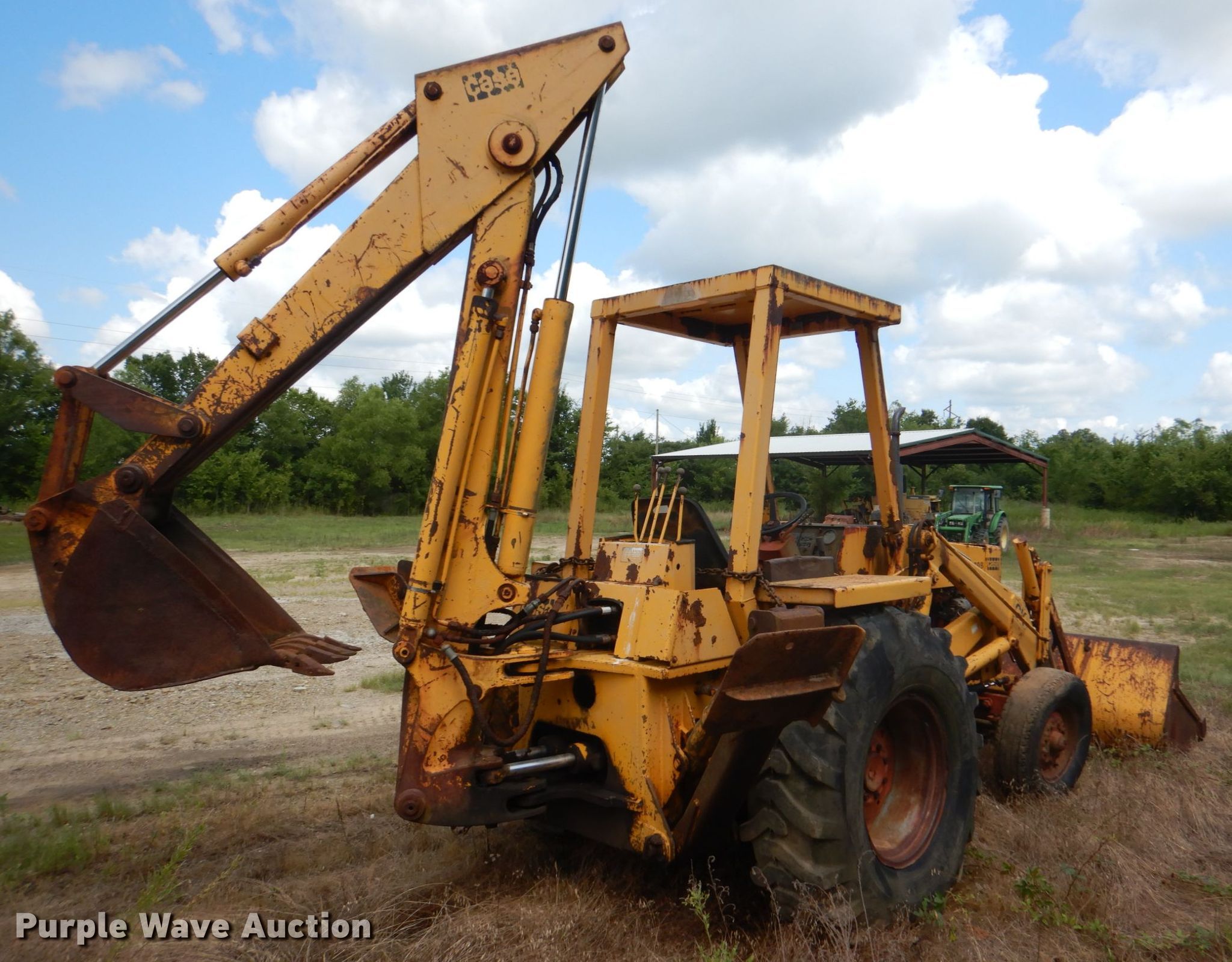 1972 Case 580B backhoe in Howe, OK | Item DL0500 sold | Purple Wave
