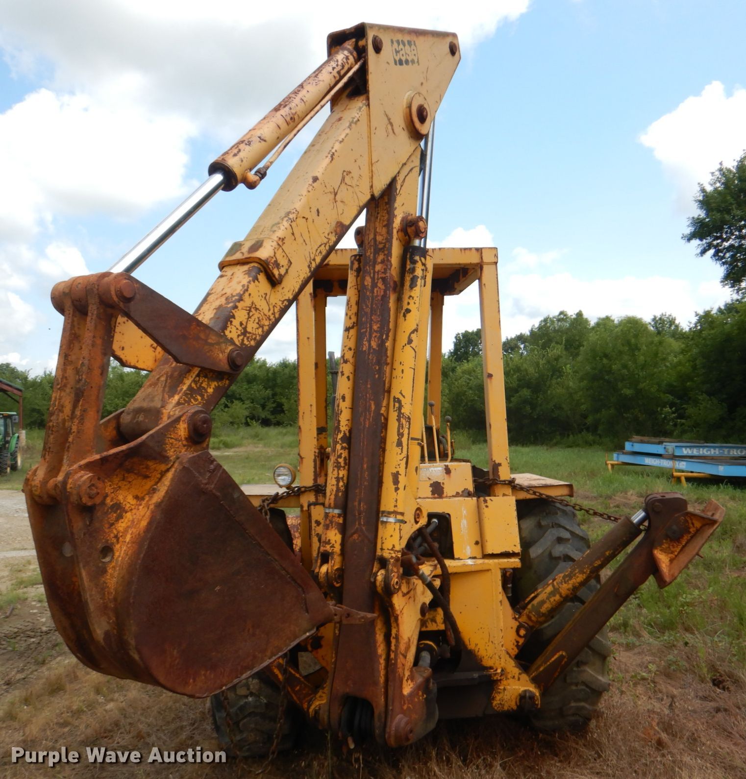 1972 Case 580B backhoe in Howe, OK | Item DL0500 sold | Purple Wave