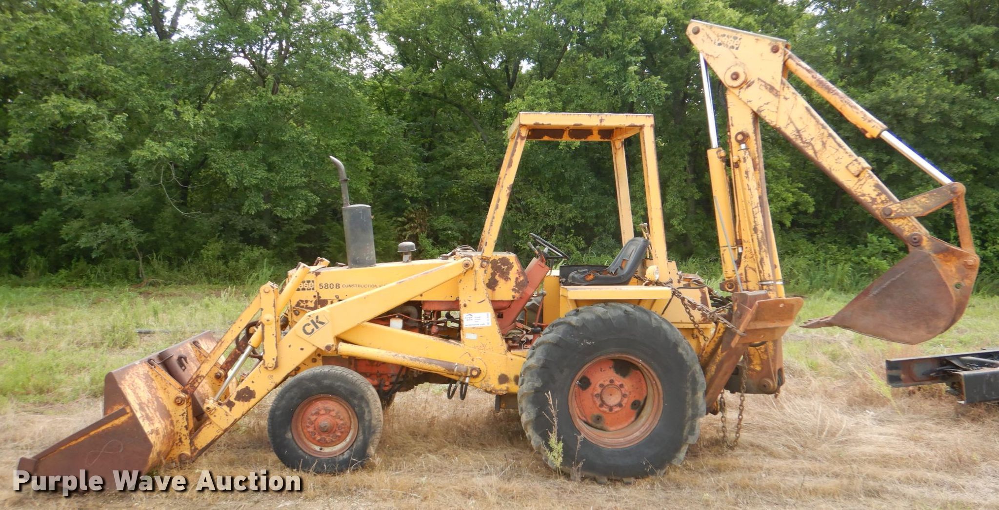 1972 Case 580B backhoe in Howe, OK | Item DL0500 sold | Purple Wave