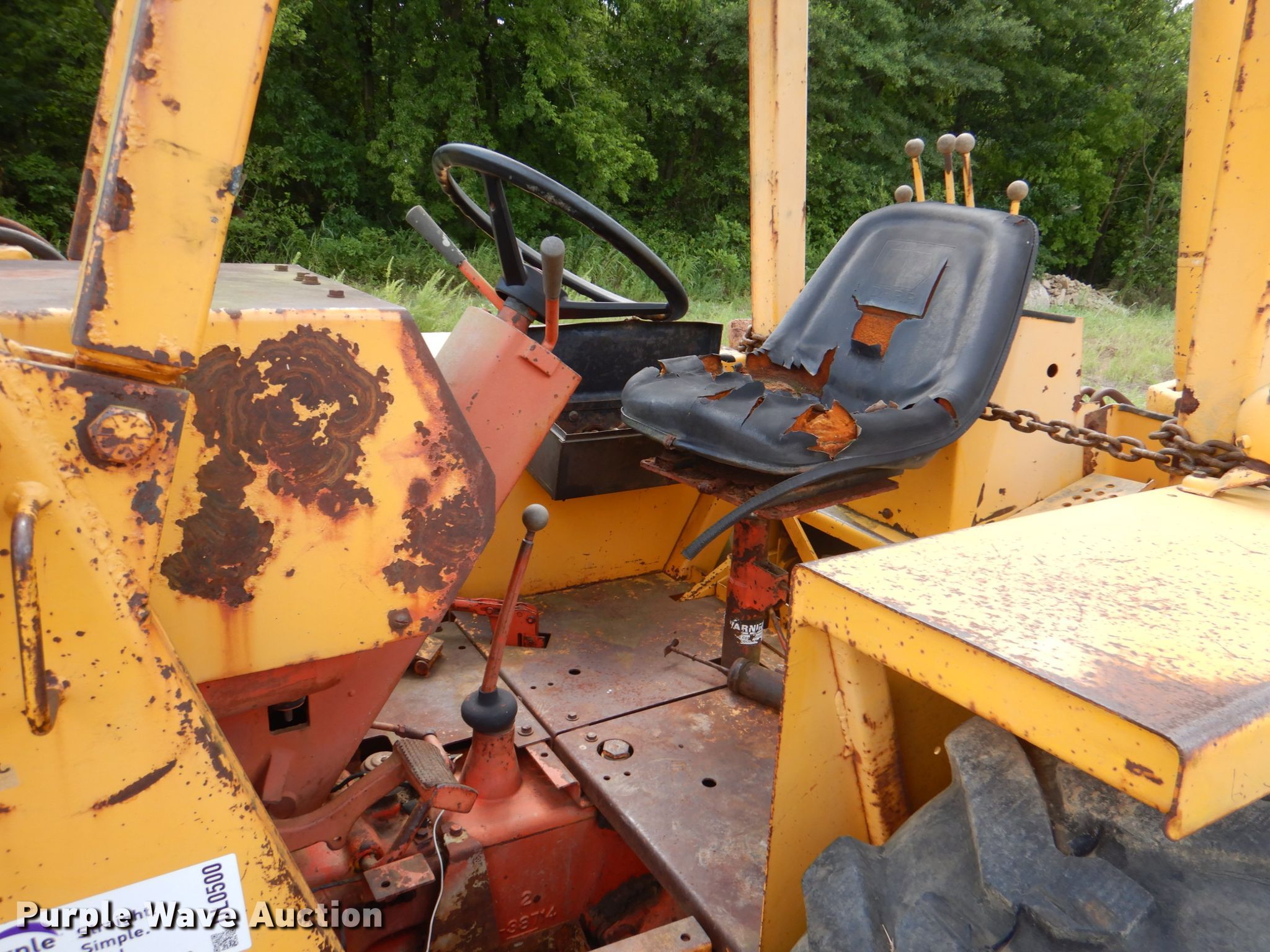 1972 Case 580B backhoe in Howe, OK | Item DL0500 sold | Purple Wave
