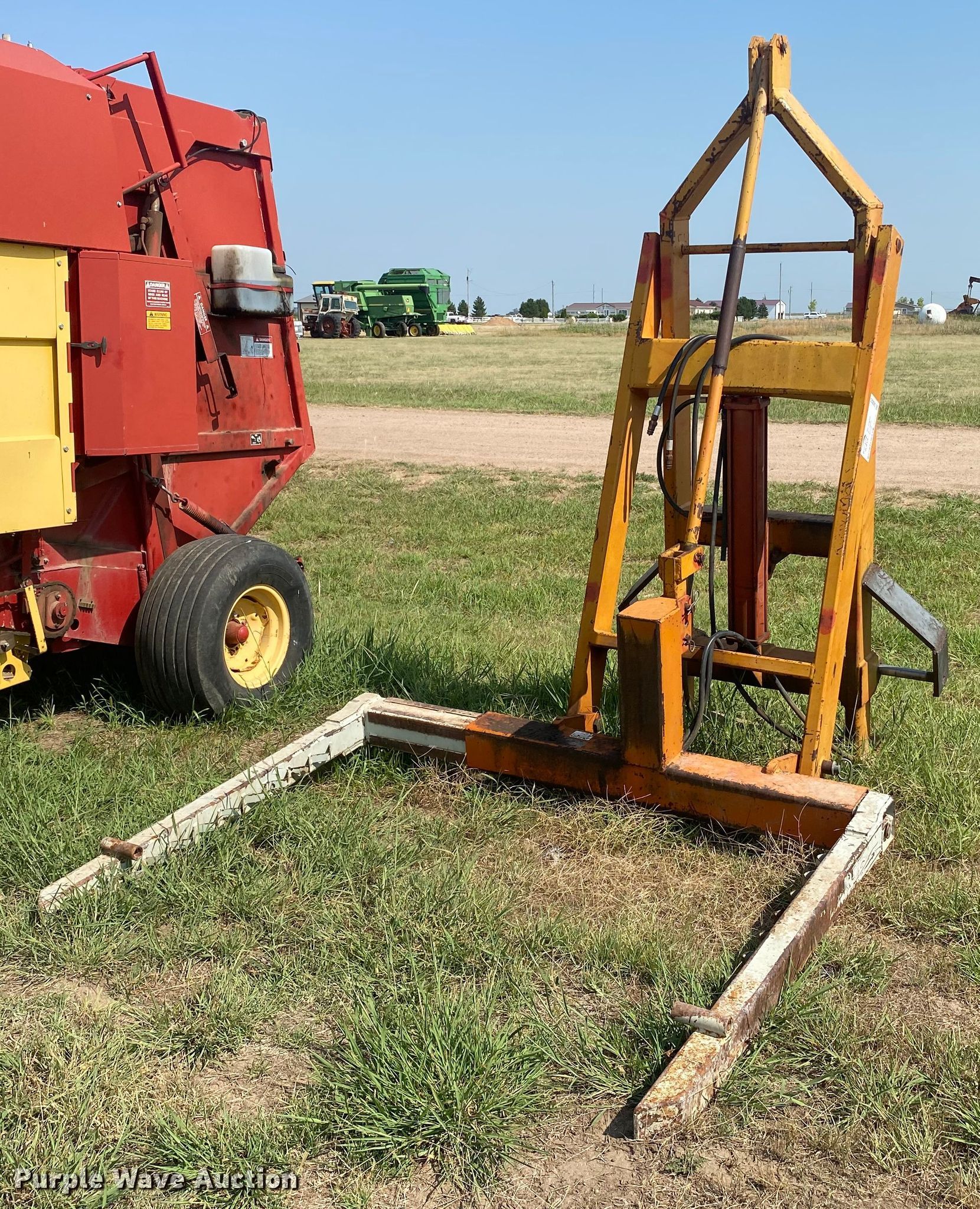 DewEze Bale-Evator hay bale mover in Sublette, KS | Item DK8025 sold ...