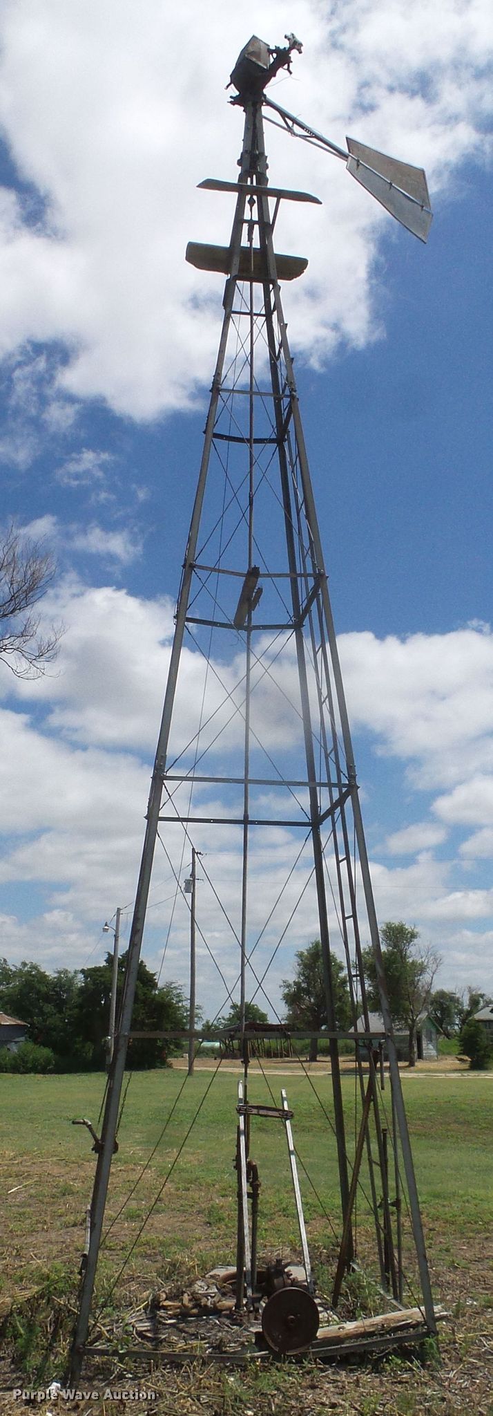 Dempster windmill in Ransom, KS | Item GR9470 sold | Purple Wave