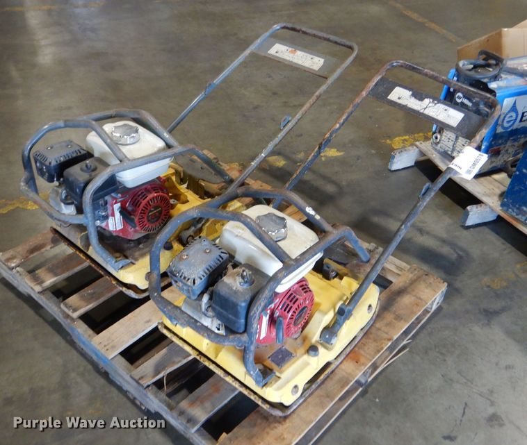 (2) Wacker Neuson WP1550AW plate compactors in Kansas City, MO | Item ...