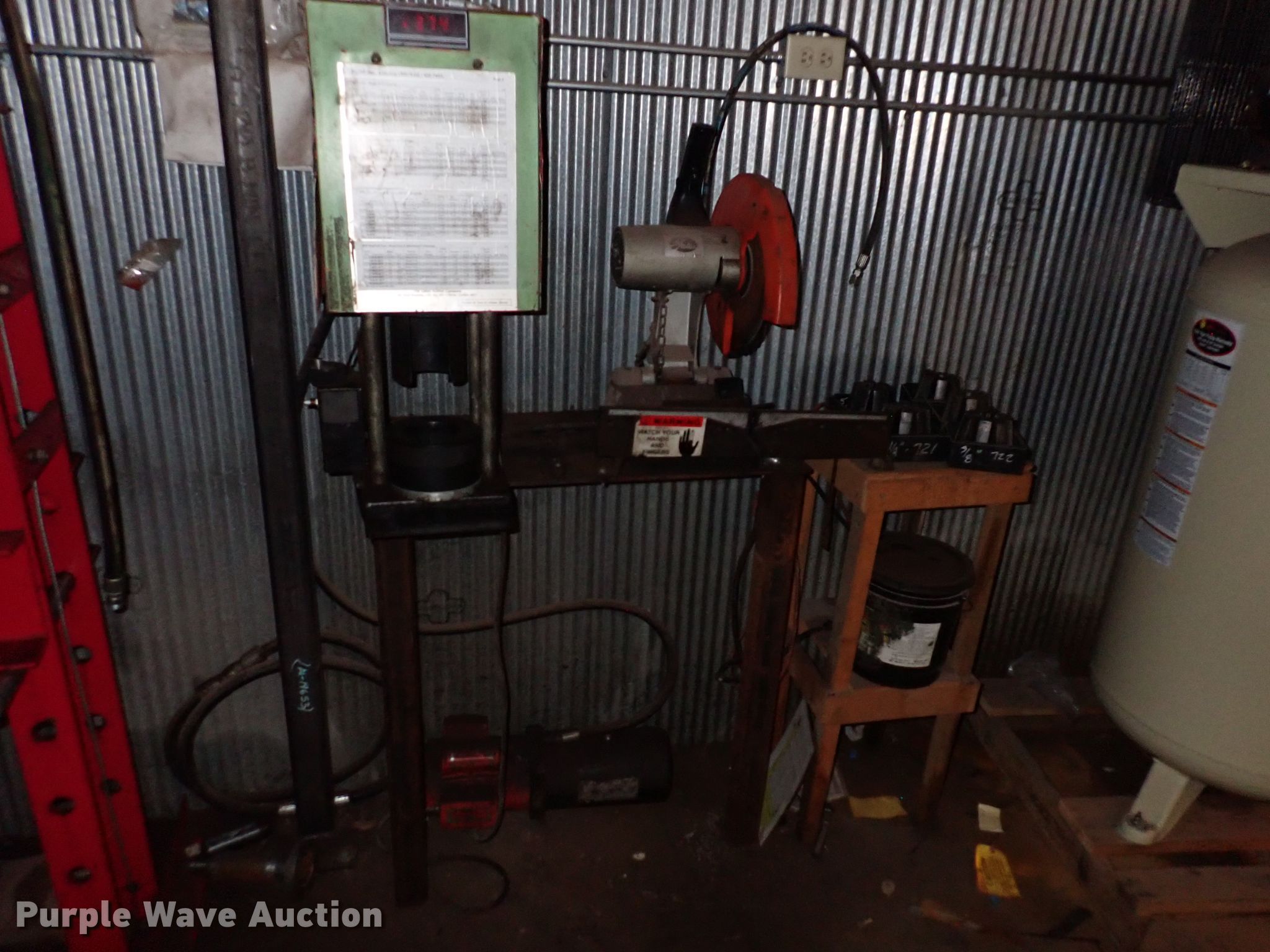 Gates Power Crimp 707 hydraulic hose crimper in Park City, KS | Item ...