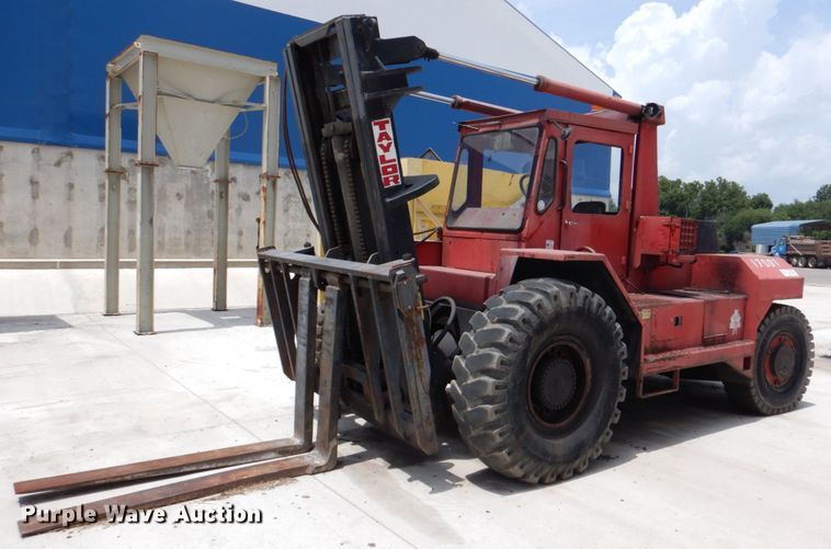 Taylor 250 Big Red forklift in Fort Smith, AR | Item DL0524 sold ...