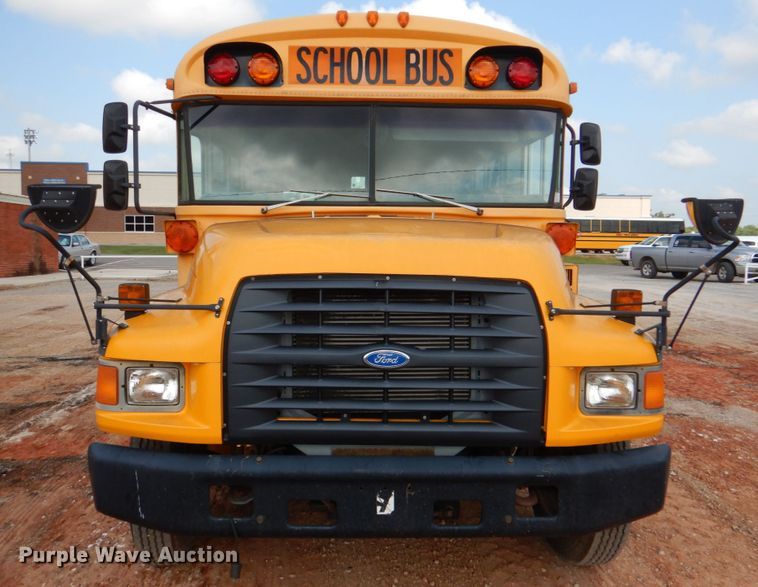 1997 Ford B800 school bus in Dibble, OK | Item DL0505 sold | Purple Wave