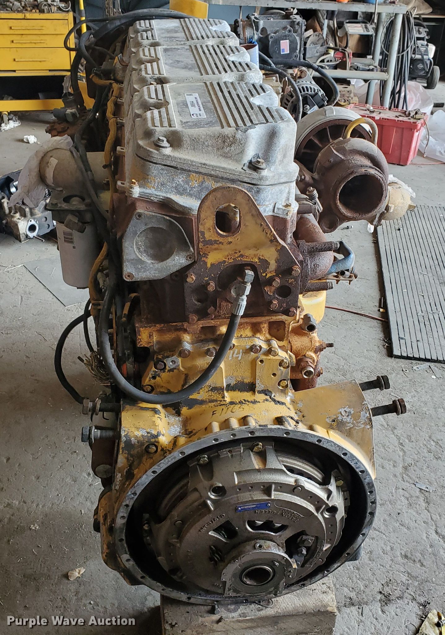 Caterpillar 3406 engine in Russell, KS | Item JM9544 sold | Purple Wave
