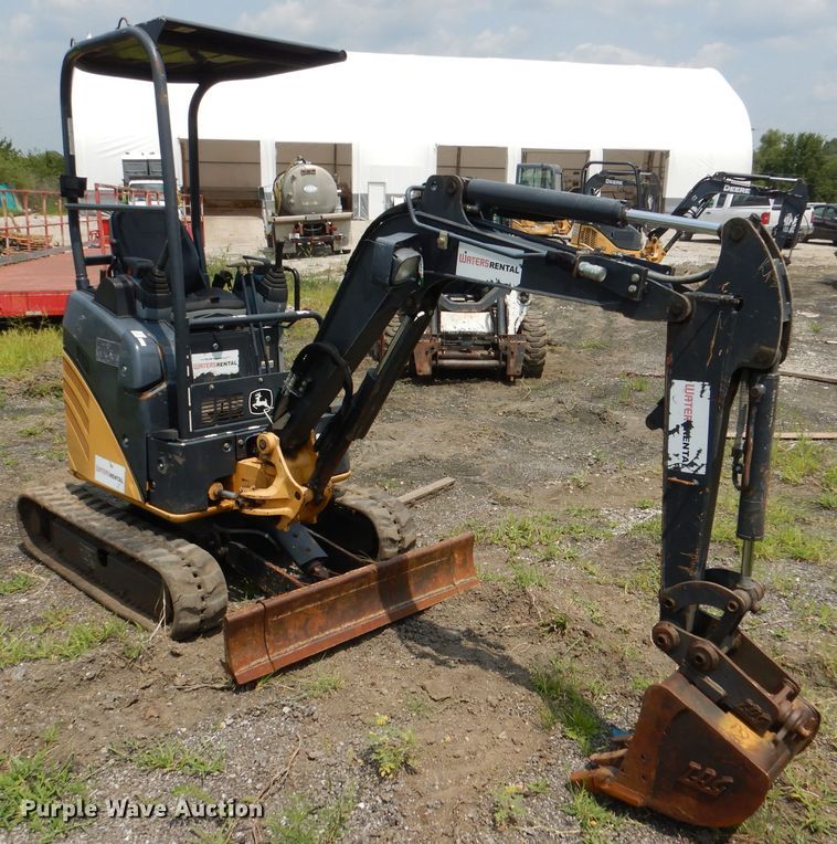 2012 John Deere 17D mini excavator in Paola, KS | Item DM0597 sold ...