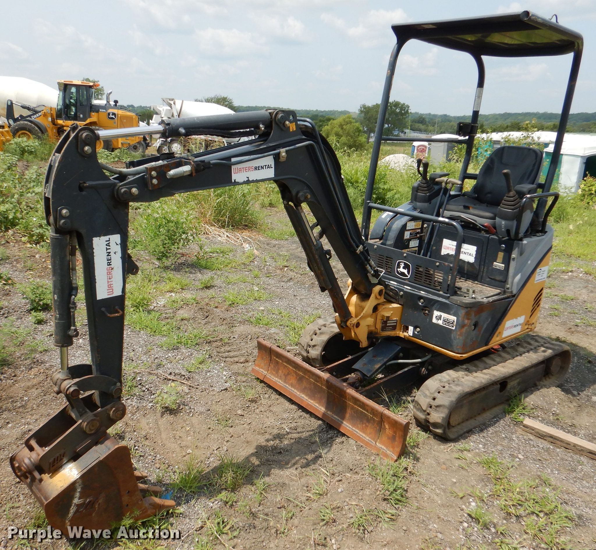 2012 John Deere 17D mini excavator in Paola, KS | Item DM0597 sold ...
