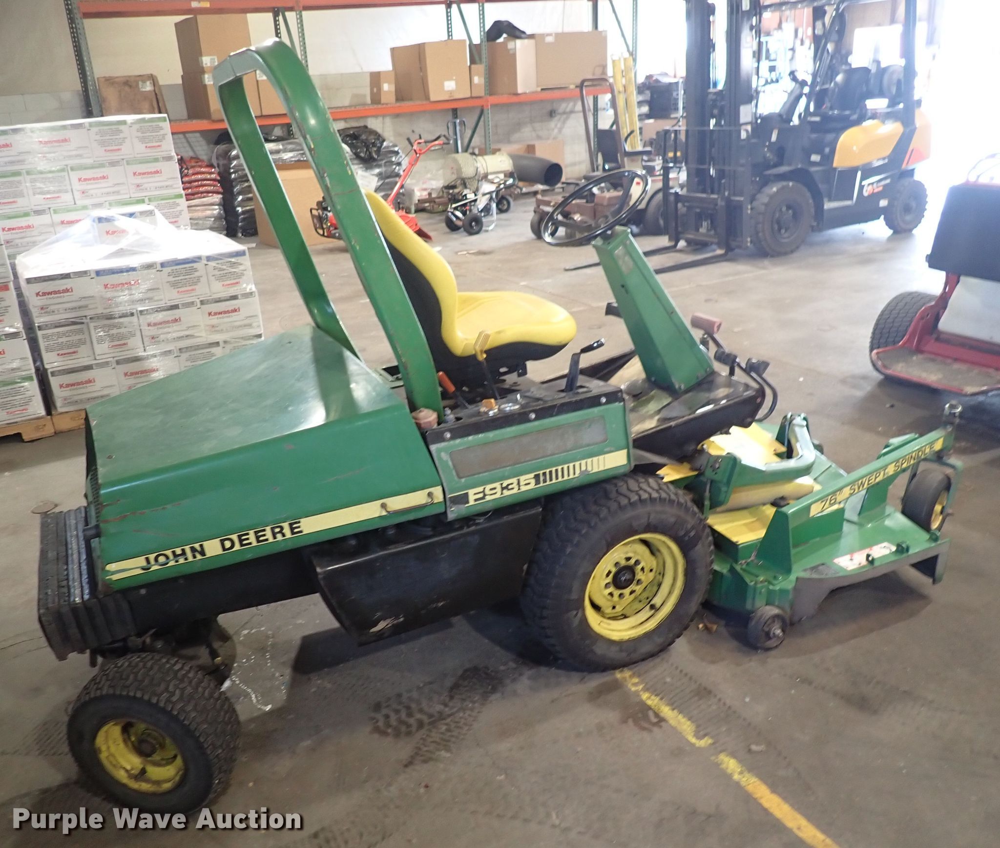 John Deere F935 lawn mower in Mcpherson, KS | Item DN1954 sold | Purple ...
