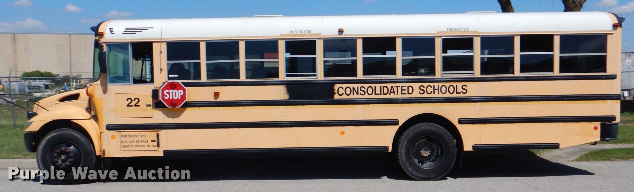 2008 International CE300 school bus in Tulsa, OK | Item ID9097 sold ...