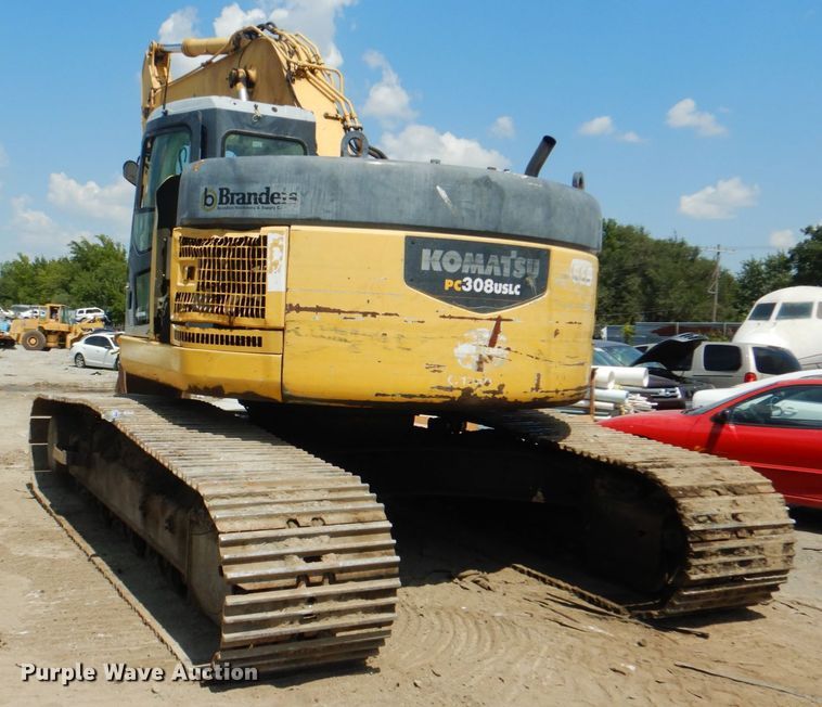 2004 Komatsu PC308USLC-3 excavator in Tulsa, OK | Item ID9100 sold ...