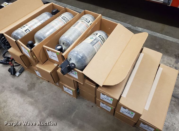 (19) MSA L-30+ Stealth SCBA air tanks in Superior, NE | Item IT9824 ...