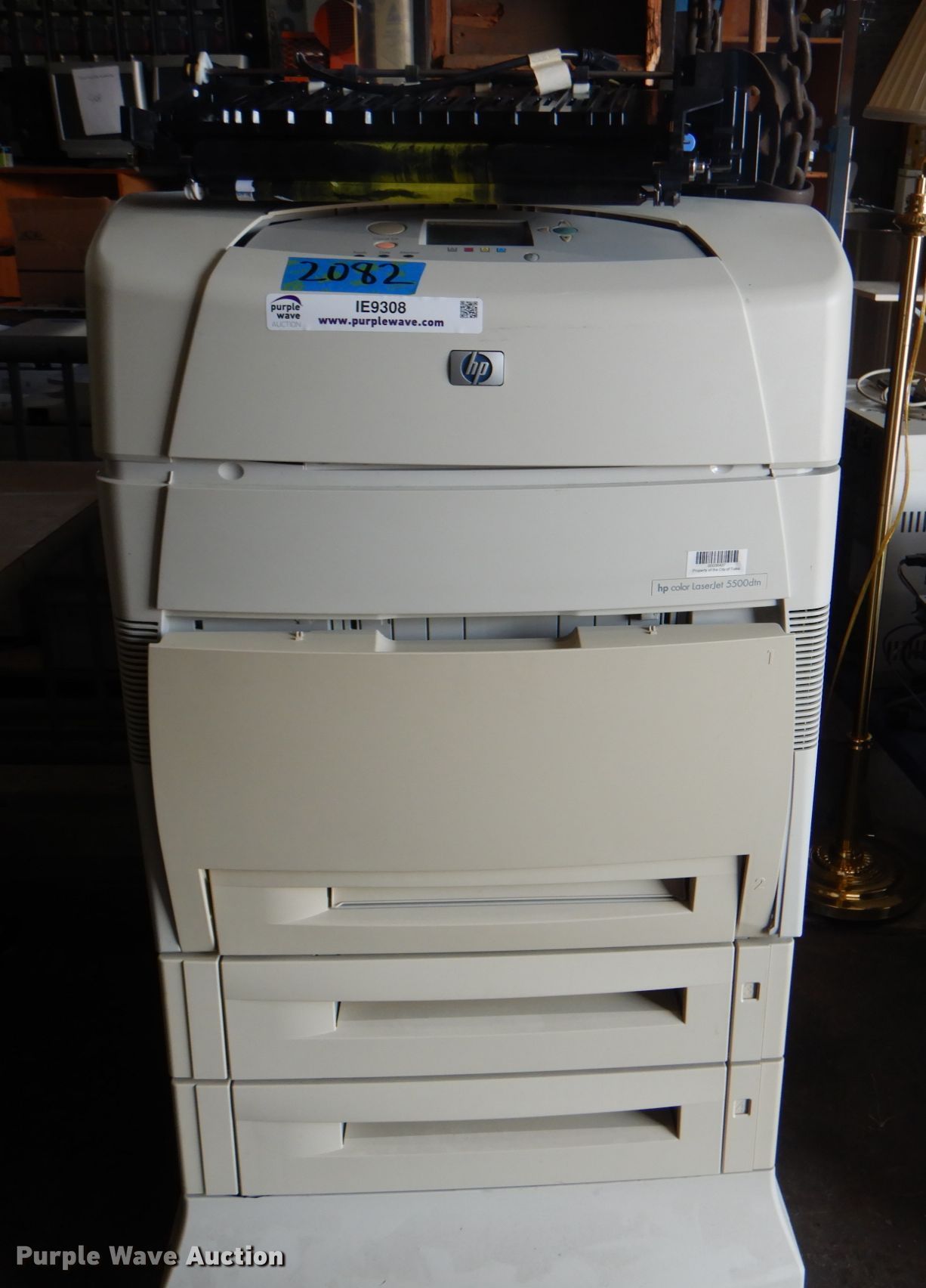 HP Laserjet 5550DTN color printer in Tulsa, OK | Item IE9308 sold ...