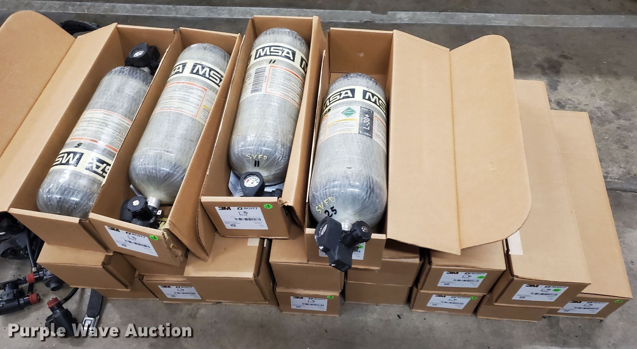 (19) MSA L-30+ Stealth SCBA air tanks in Superior, NE | Item IT9824 ...