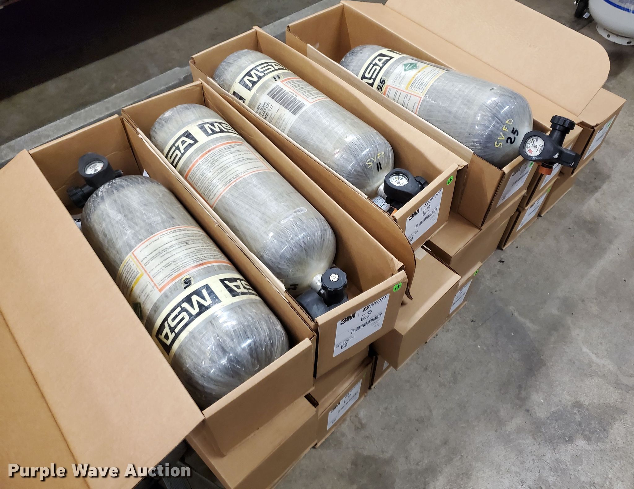 (19) MSA L-30+ Stealth SCBA air tanks in Superior, NE | Item IT9824 ...