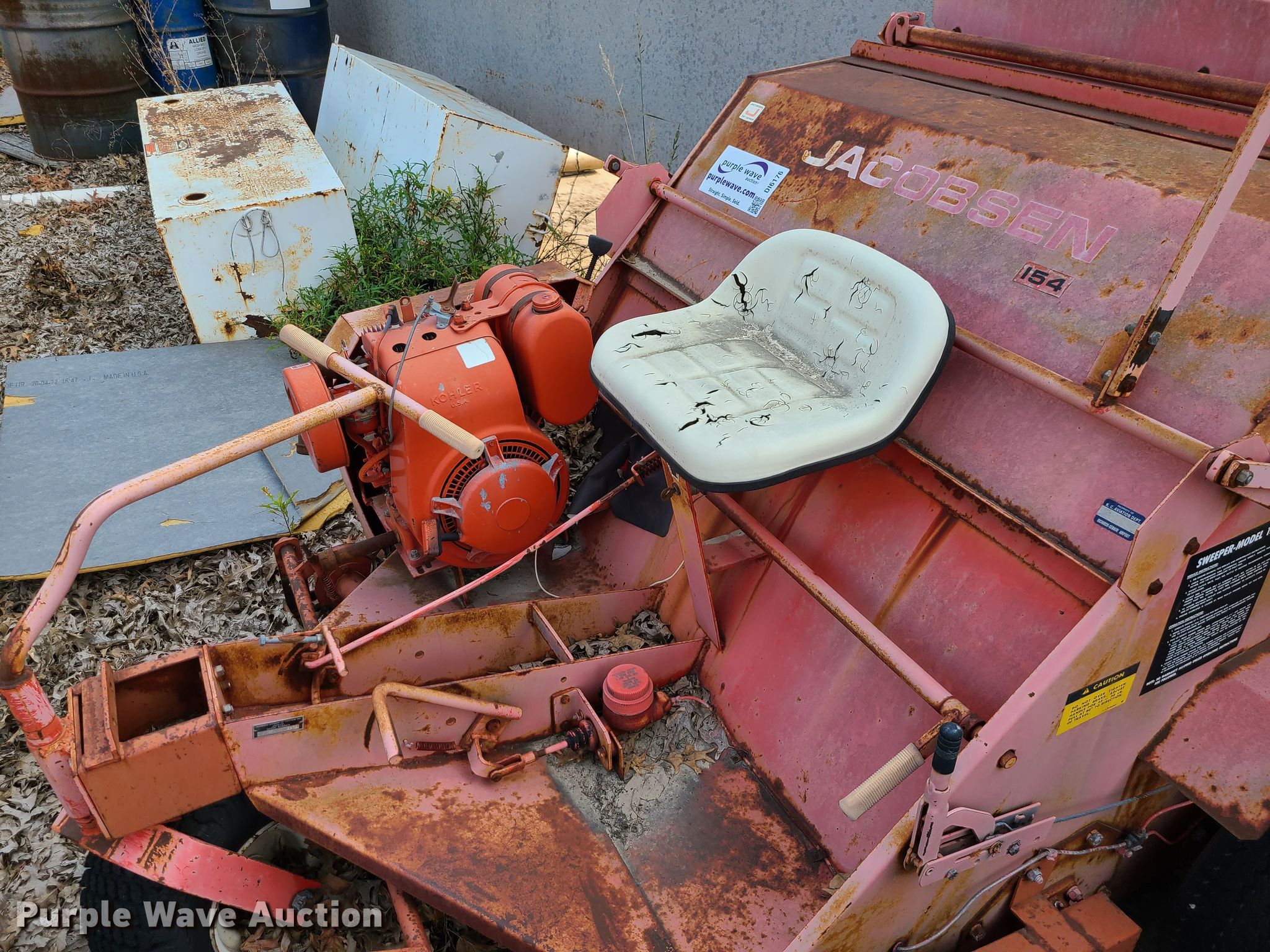 Jacobsen 154 lawn sweeper in Kansas City, MO | Item DI6176 sold ...