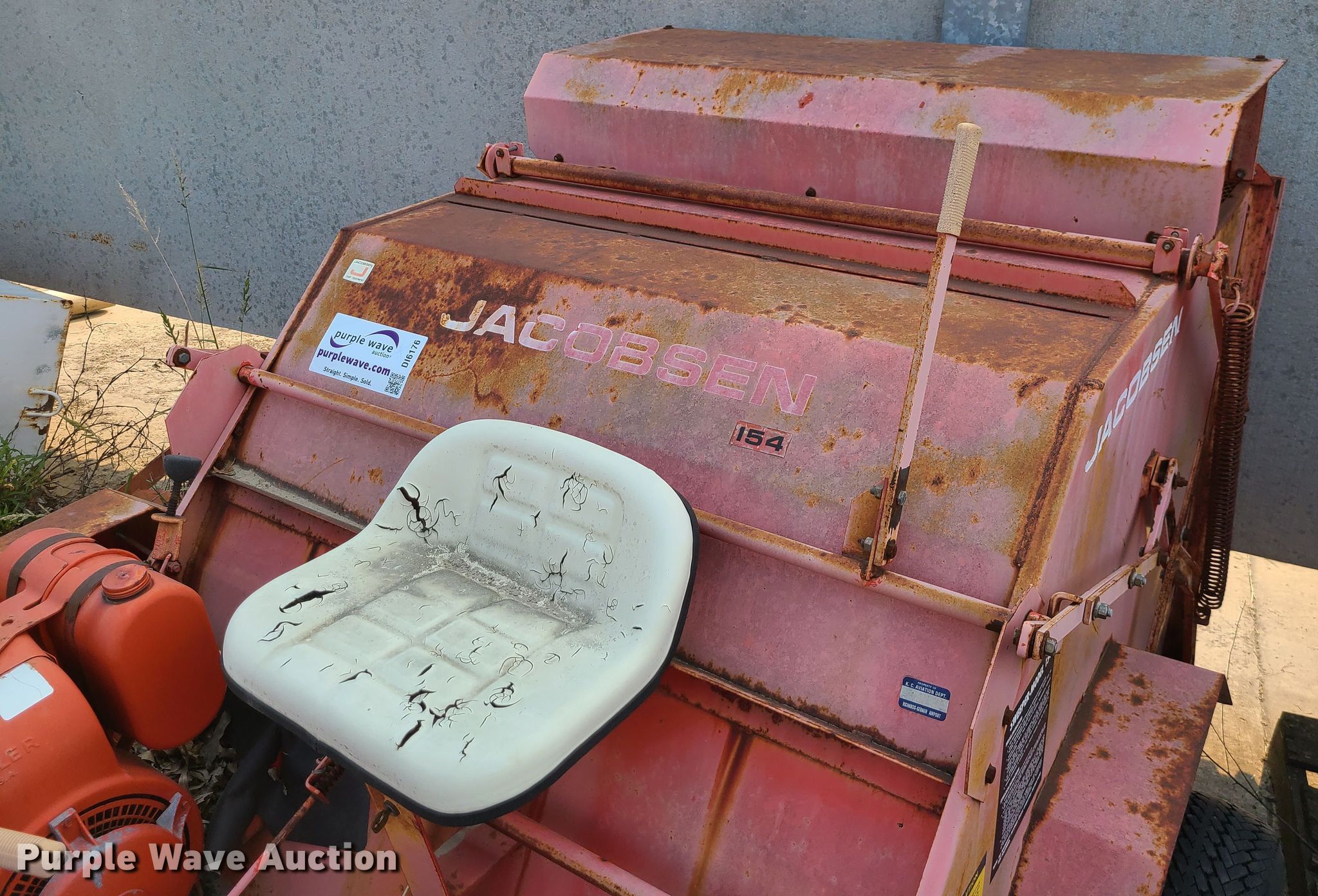 Jacobsen 154 lawn sweeper in Kansas City, MO | Item DI6176 sold ...