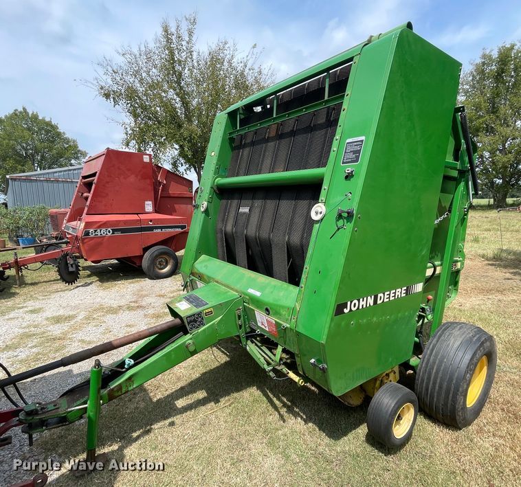 1991 John Deere 535 round baler in Collinsville, OK | Item JQ9725 sold ...