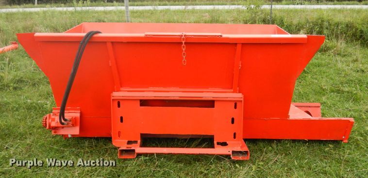 Shop built skid steer feed mixer bucket in Mt. Pleasant, IA | Item ...