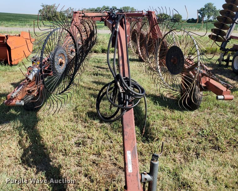 Rhino DF12 hay rake in Westfall, KS | Item KK9341 sold | Purple Wave