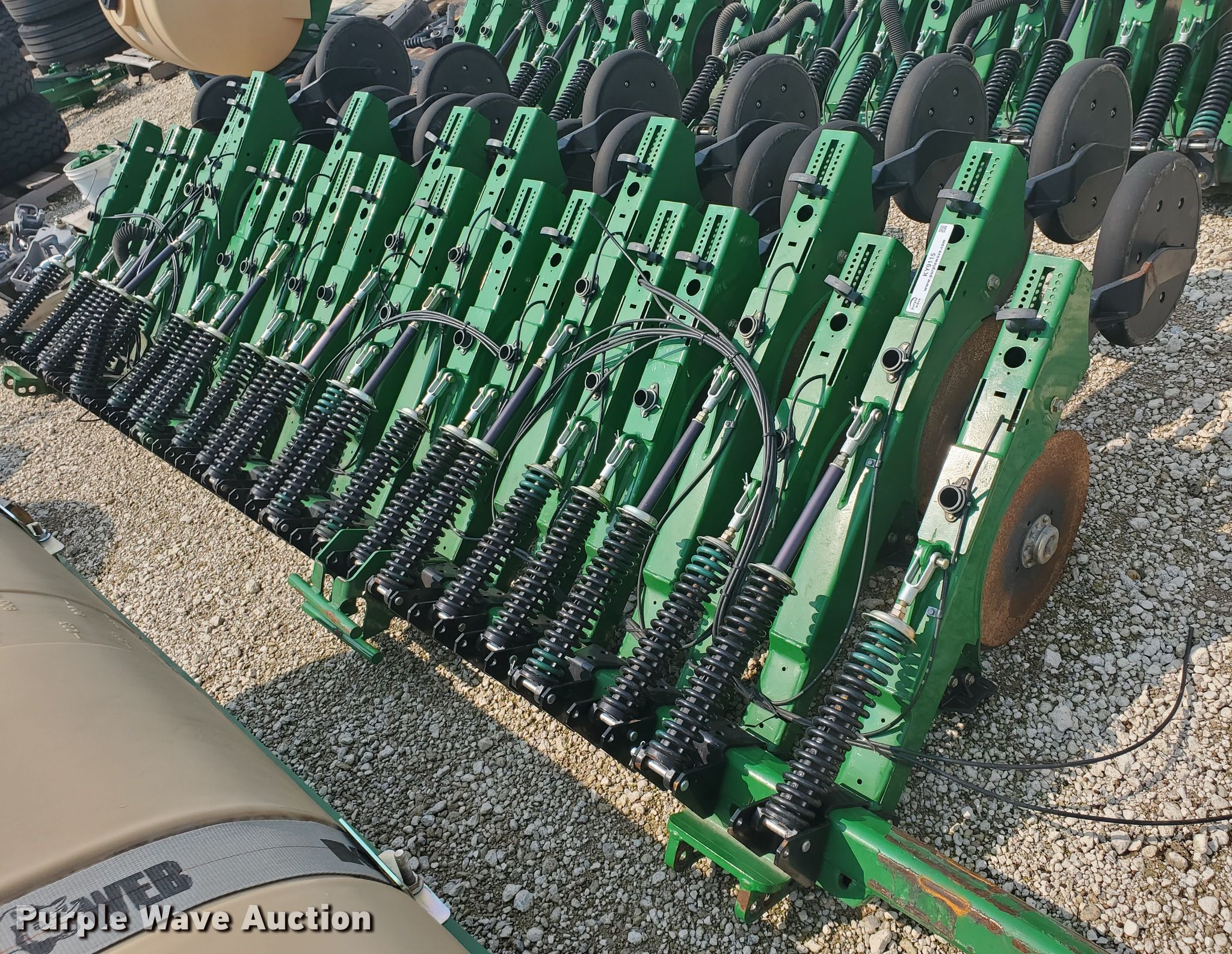 (23) Great Plains grain drill row units in Assaria, KS | Item KY9115 ...