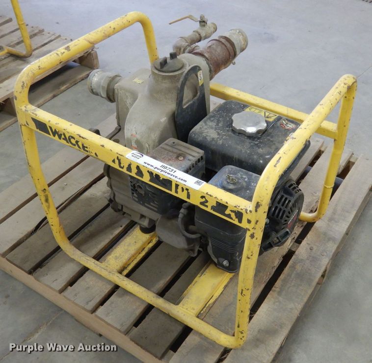 Wacker PT2A pump in Rochester, MN | Item II9731 sold | Purple Wave