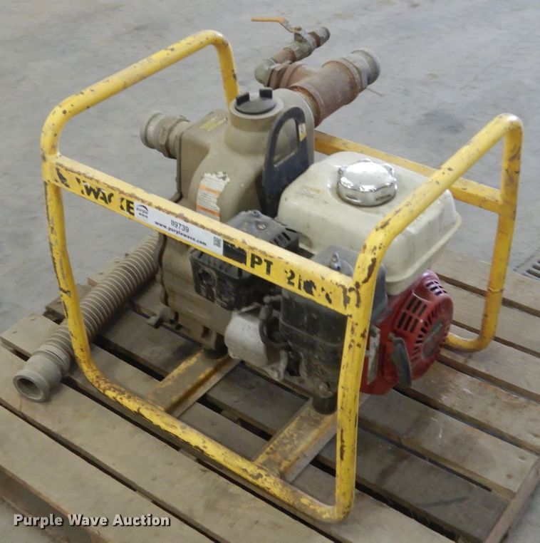 Wacker Neuson PT2A pump in Rochester, MN | Item II9739 sold | Purple Wave