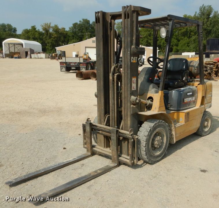 2003 Caterpillar GP25K forklift in Rochester, MN | Item JI9447 sold ...