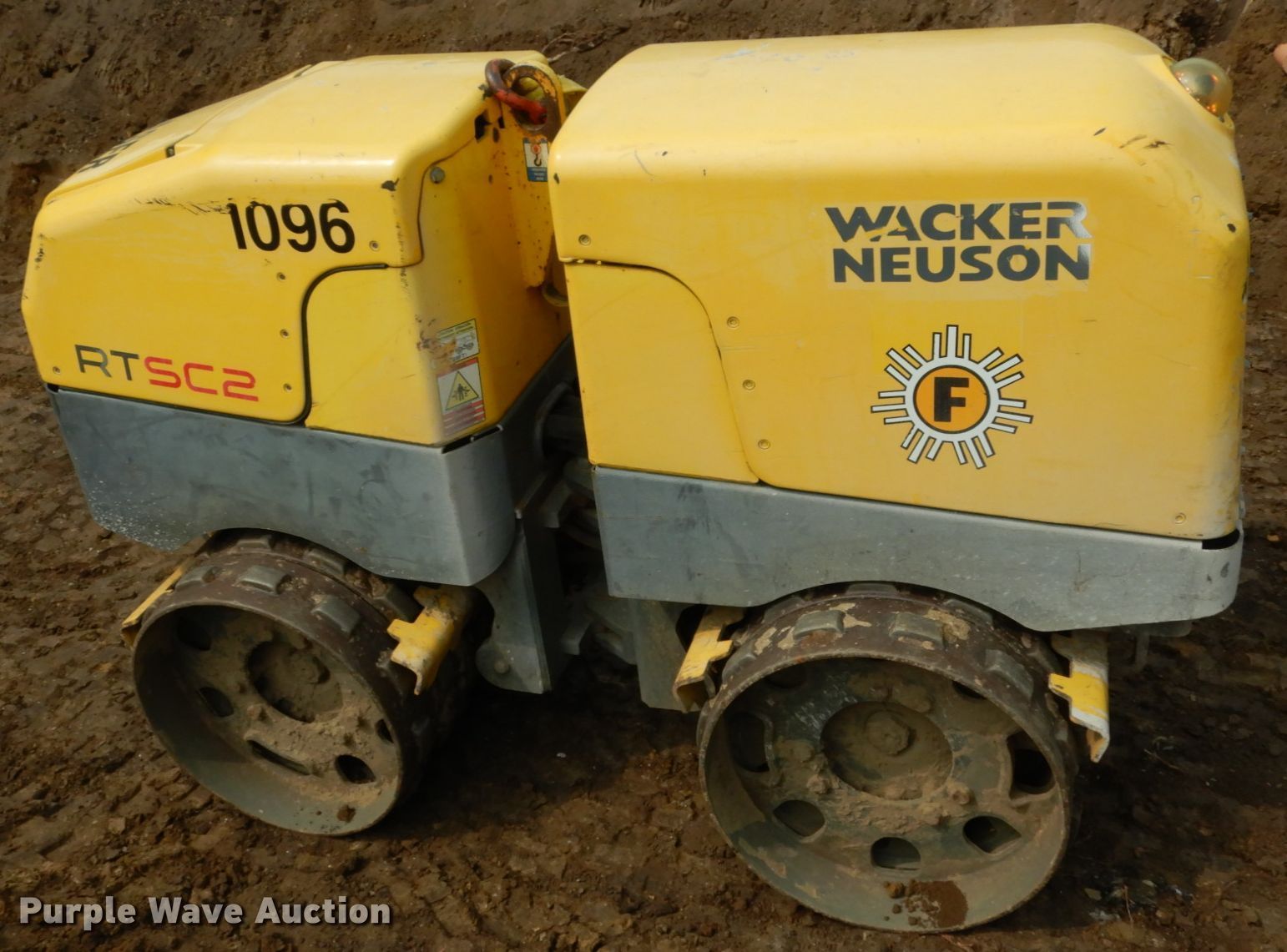 2013 Wacker RT825C trench compactor in Rochester, MN | Item DK3240 sold ...