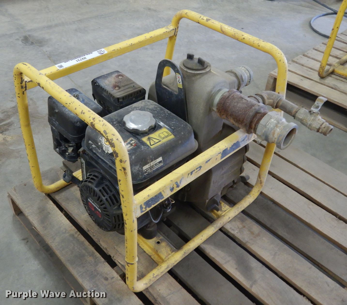 Wacker PT2A pump in Rochester, MN | Item II9731 sold | Purple Wave