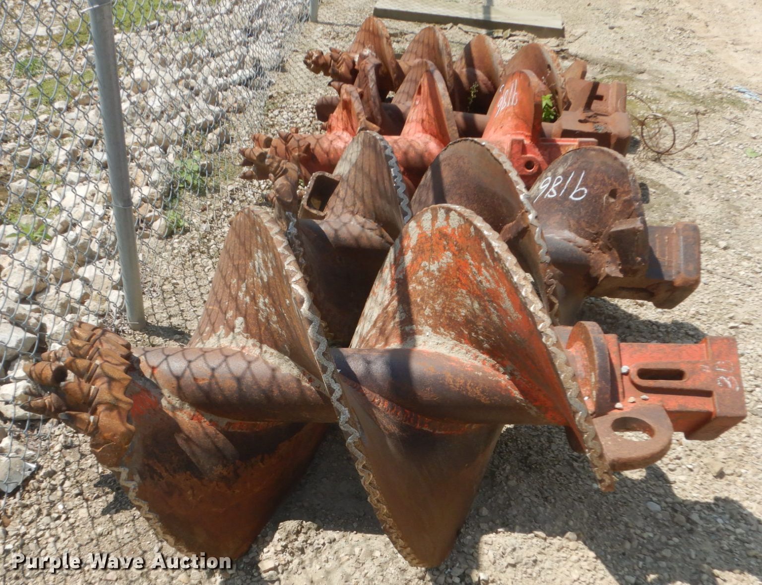 (5) auger bits in Rochester, MN | Item KV9186 sold | Purple Wave