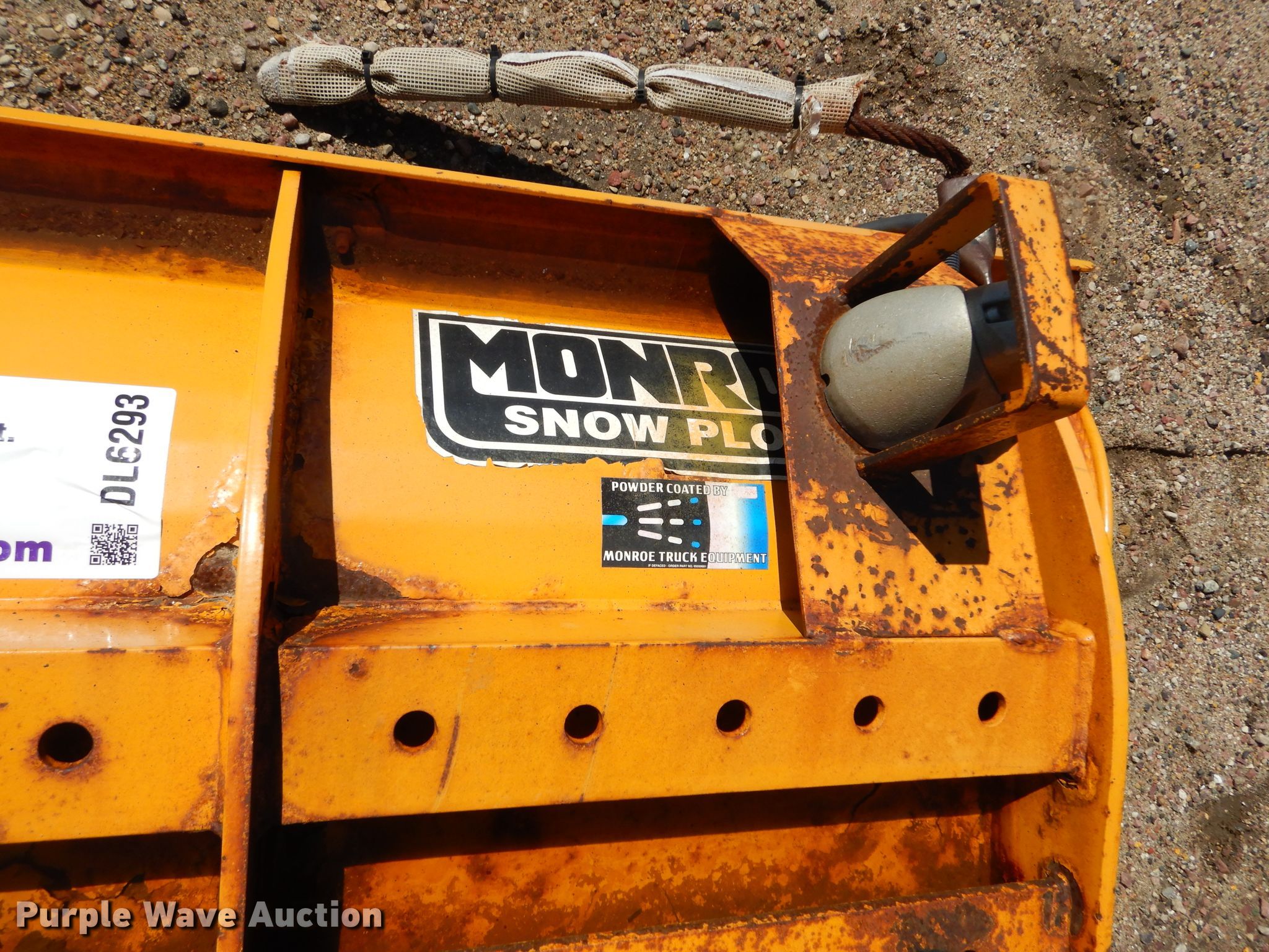 Monroe wing plow in Mitchell, SD | Item DL6293 sold | Purple Wave