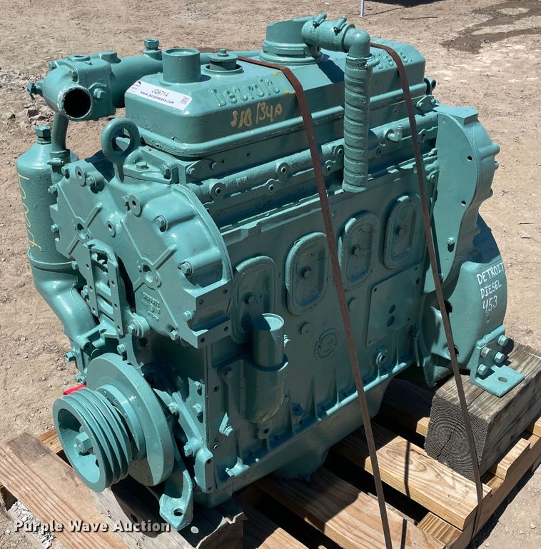 Detroit Diesel 471 engine in Chouteau, OK | Item JQ9714 sold | Purple Wave