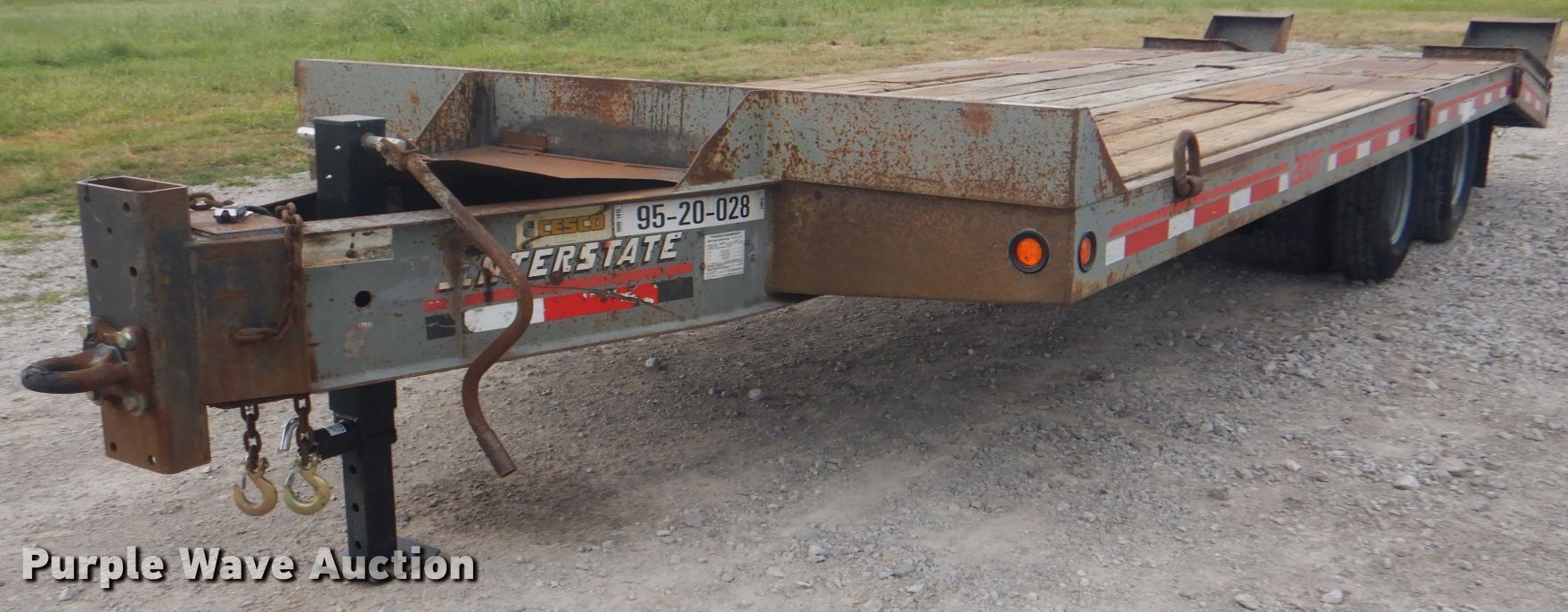 2005 Interstate 20DT equipment trailer in Collinsville, OK | Item ...