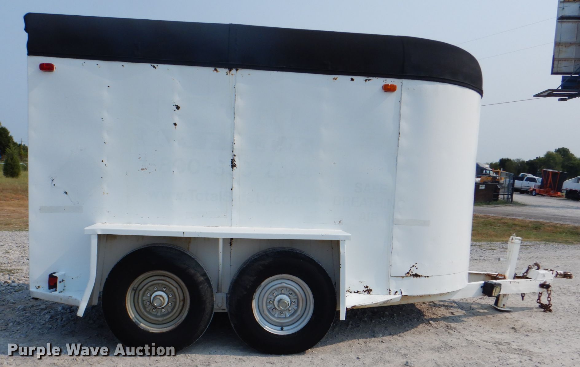 1997 Port City Trailers enclosed cargo trailer in Collinsville, OK ...