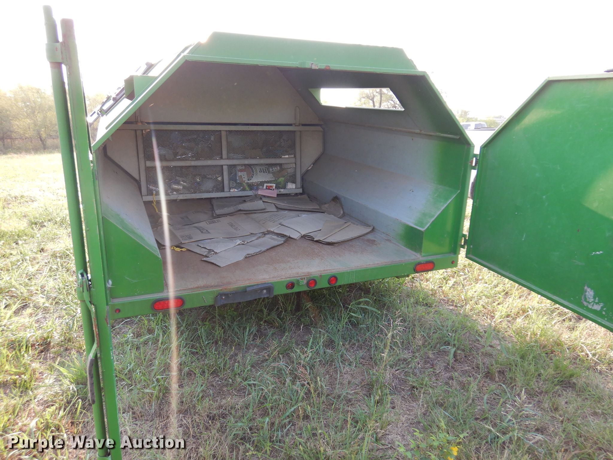2014 Pro Tainer ProHR16 recycling dump trailer in Arkansas City, KS ...